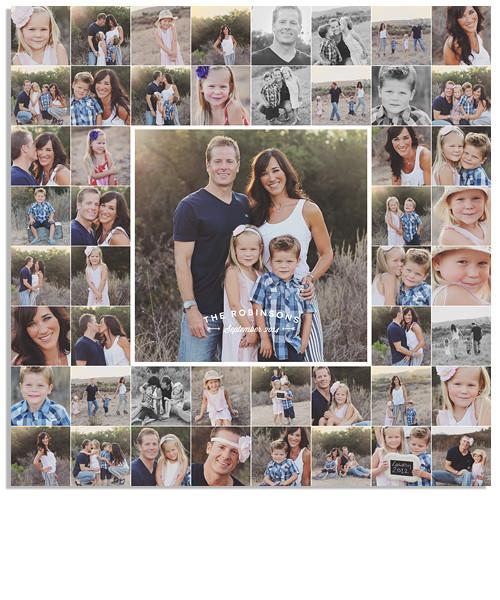 Classic Collage 30x30 Gallery Wrap and Print – EW Couture Collection