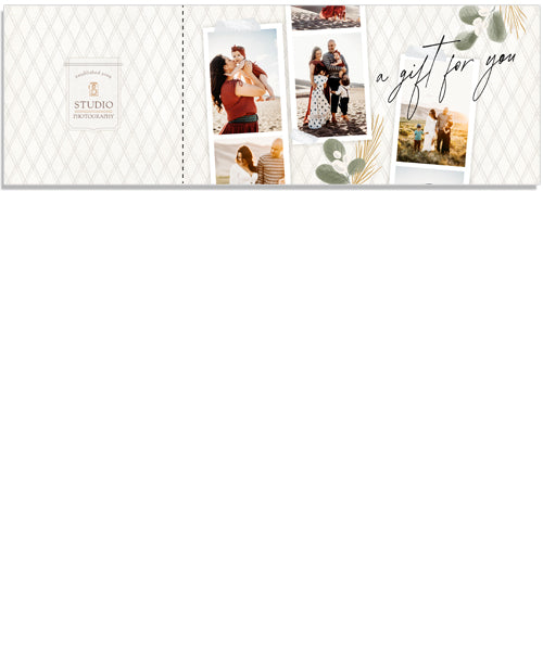 Winter Photo Strips 12x4 Perforated Flat Card - Miller's Lab Gift Ceri ...